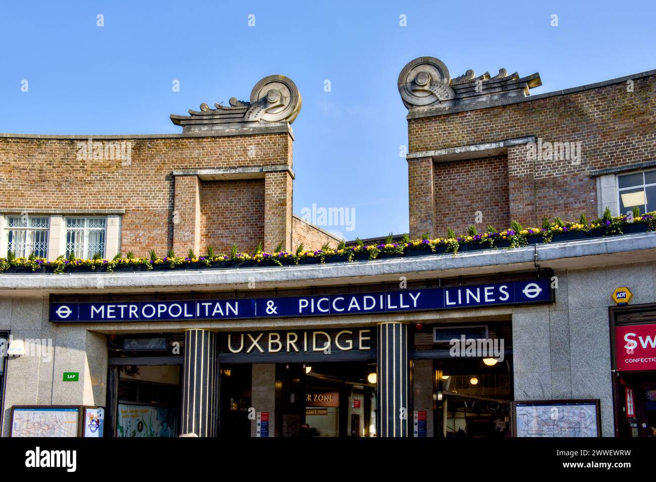 Uxbridge Underground Station, High Street, Uxbridge, Borough of ...