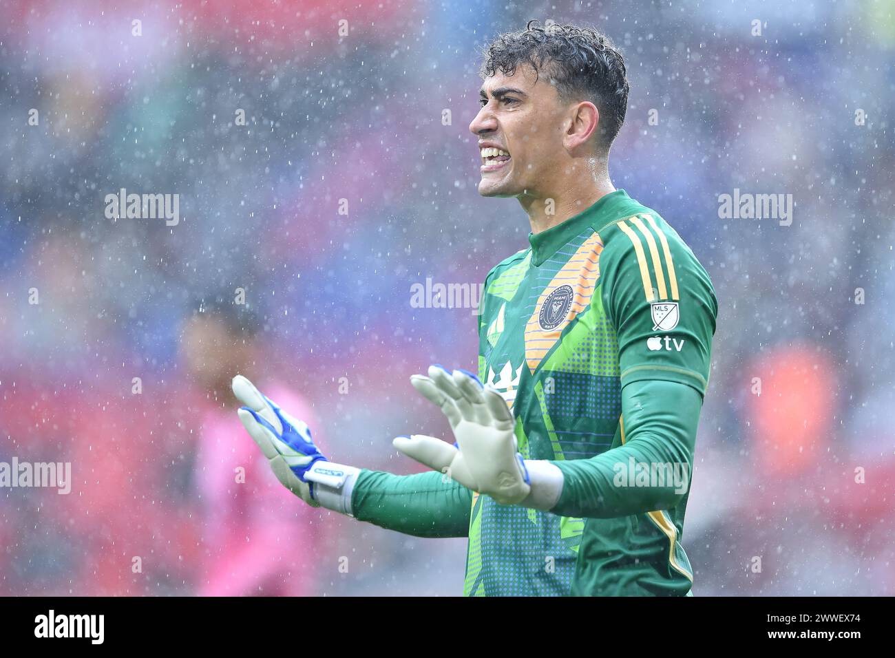 Harrison, New Jersey, USA. 23rd Mar, 2024. Inter Miami FC goalkeeper CJ ...