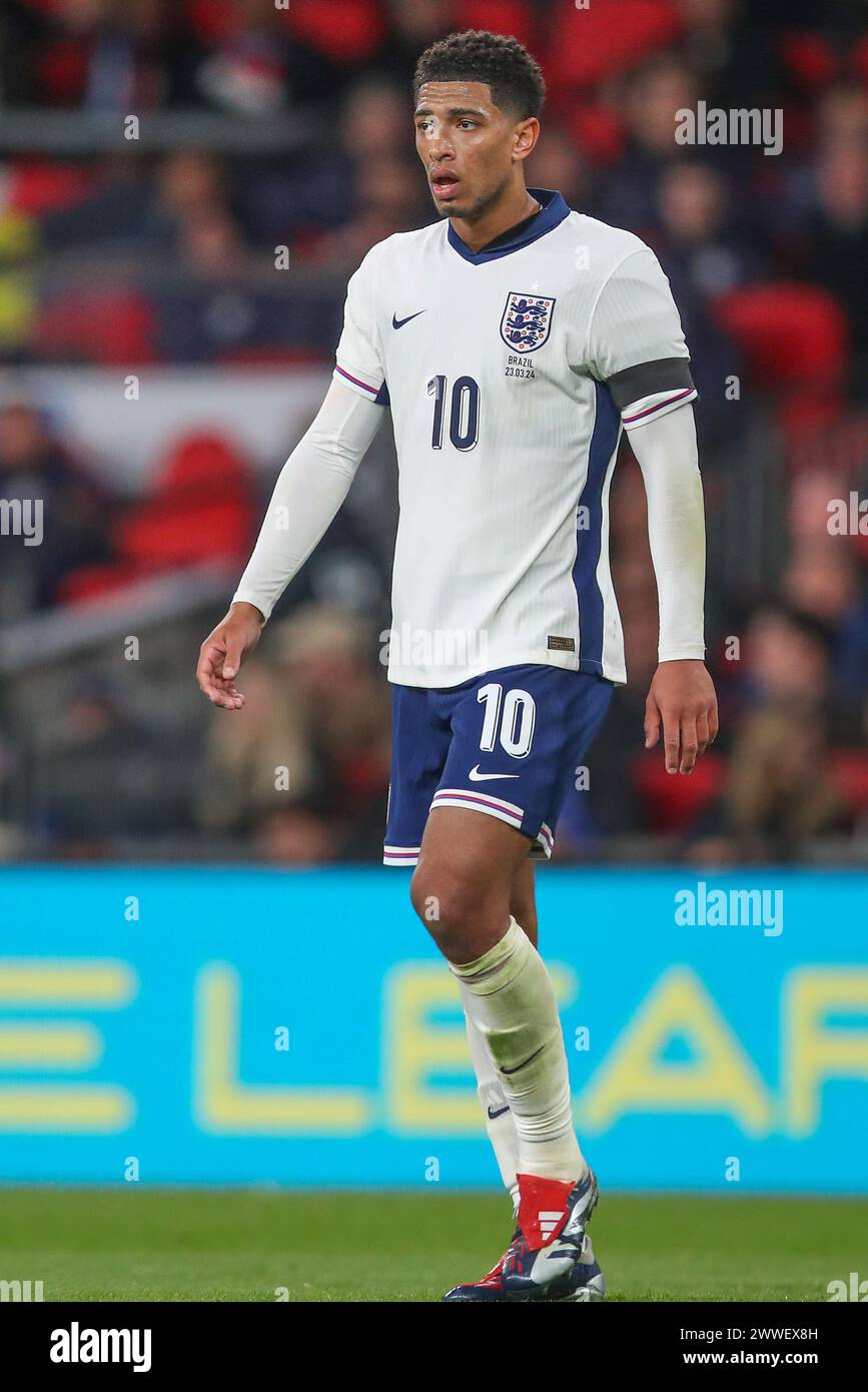 Jude Bellingham of England during the International Friendly match ...