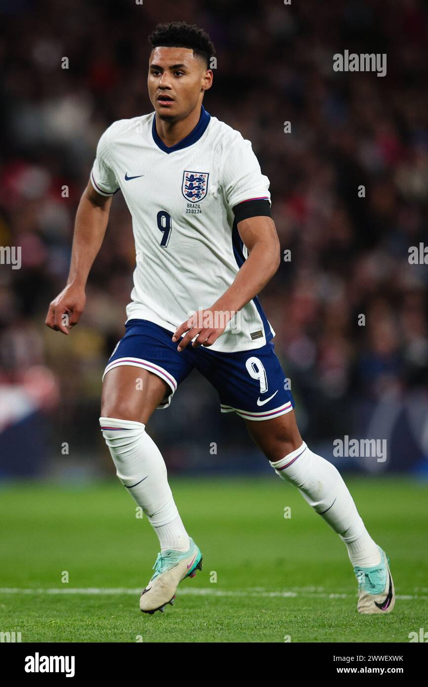LONDON, UK - 23rd Mar 2024: Ollie Watkins of England during the ...