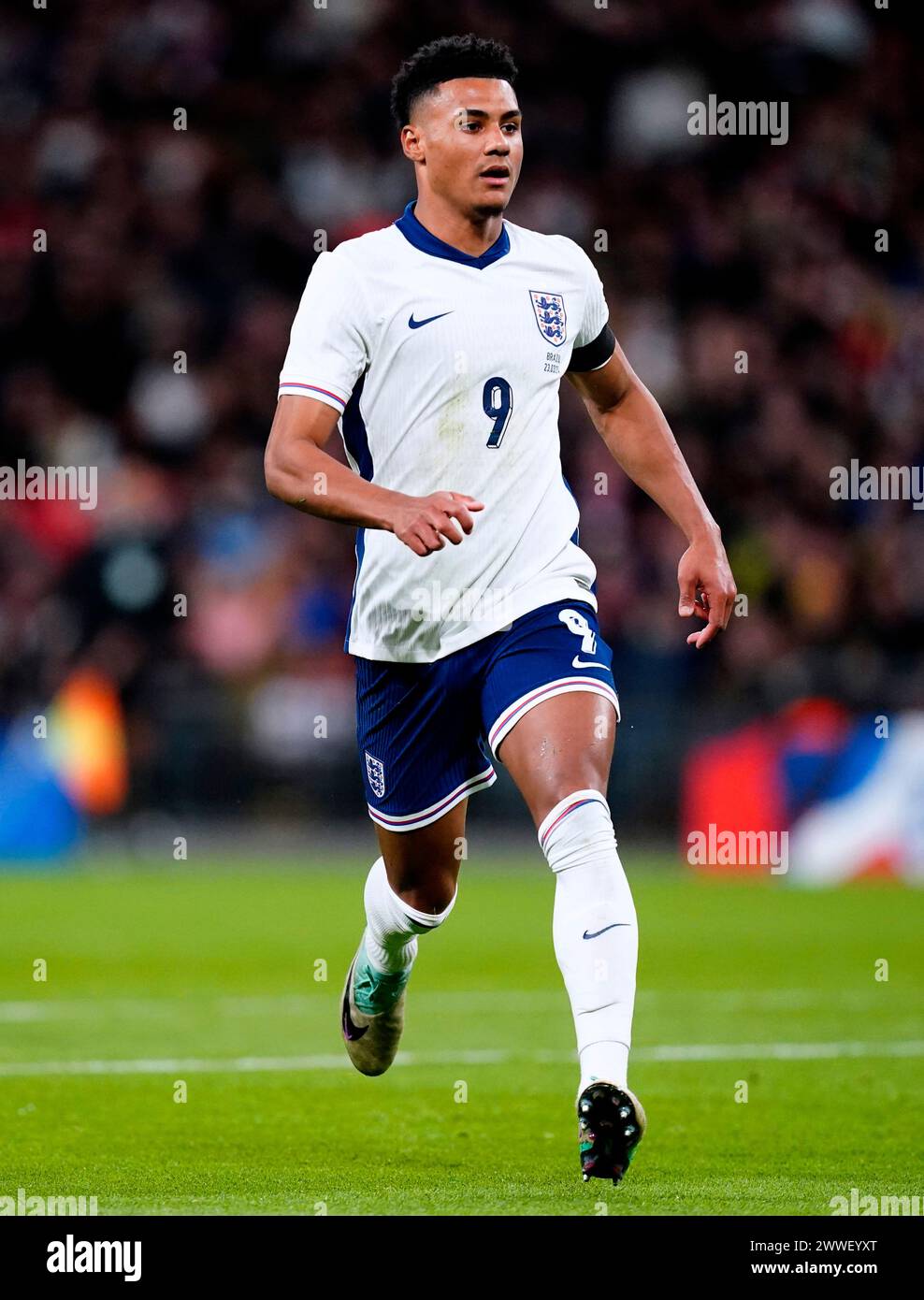 England's Ollie Watkins during a international friendly match at ...