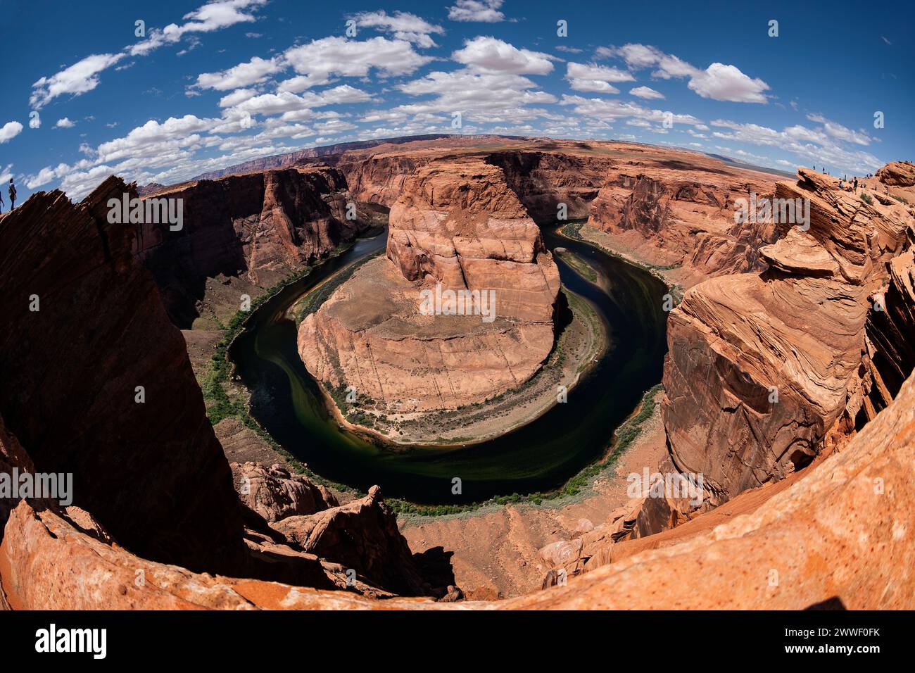 Horseshoe shapedgeological structure hi-res stock photography and ...