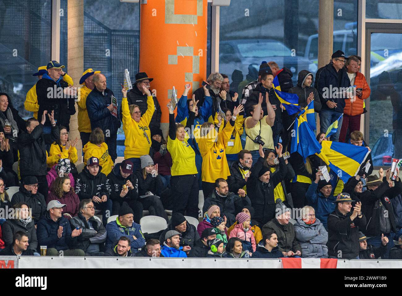 Swedish fans arena hi-res stock photography and images - Alamy