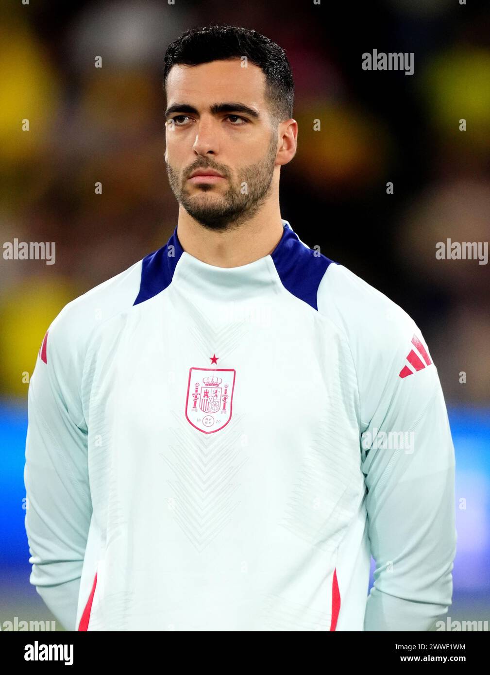 Spain’s Mikel Merino during an international friendly match at the ...