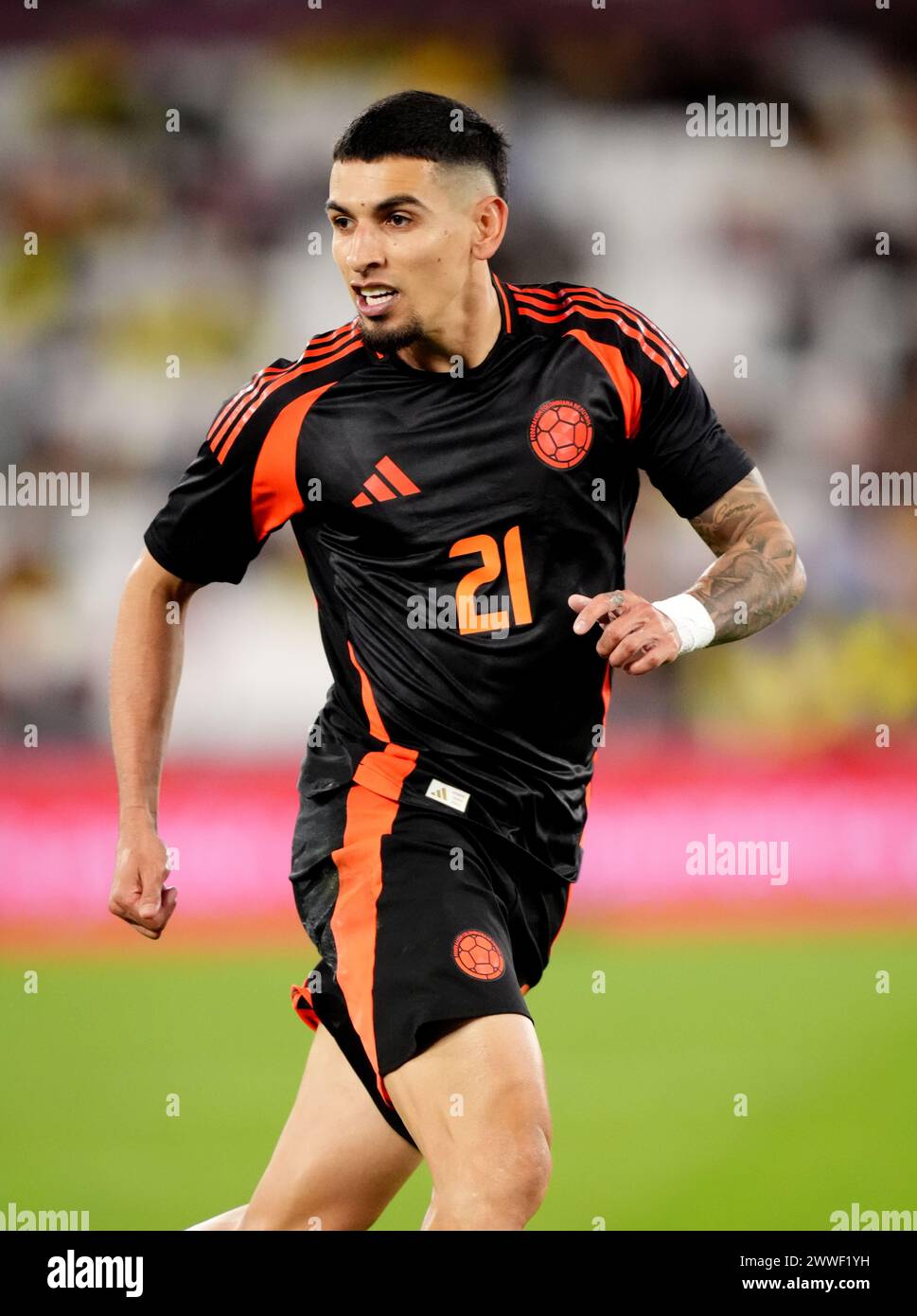 Spain’s Mikel Oyarzabal during an international friendly match at the ...