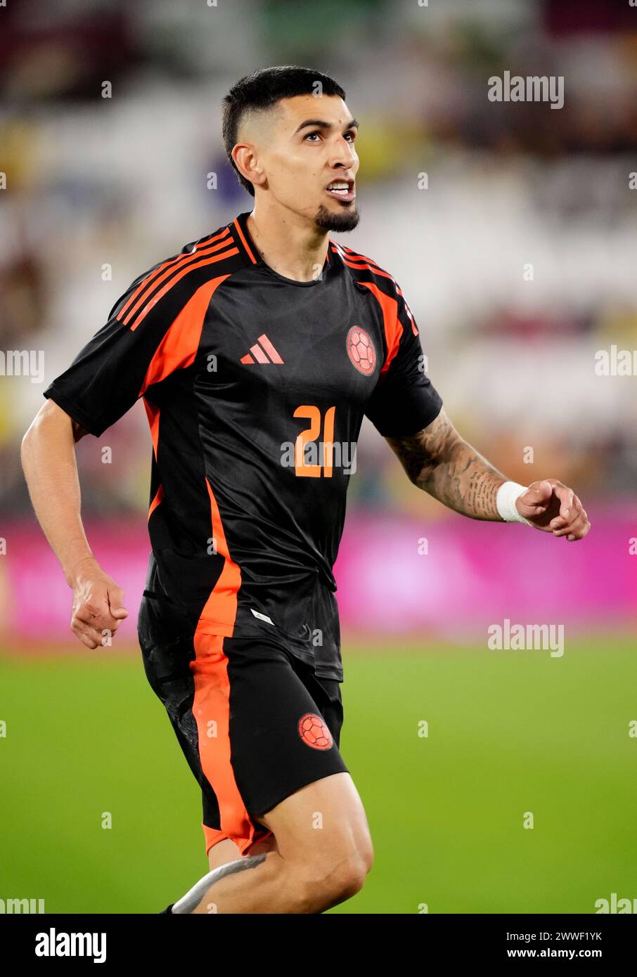 Spain’s Mikel Oyarzabal during an international friendly match at the ...