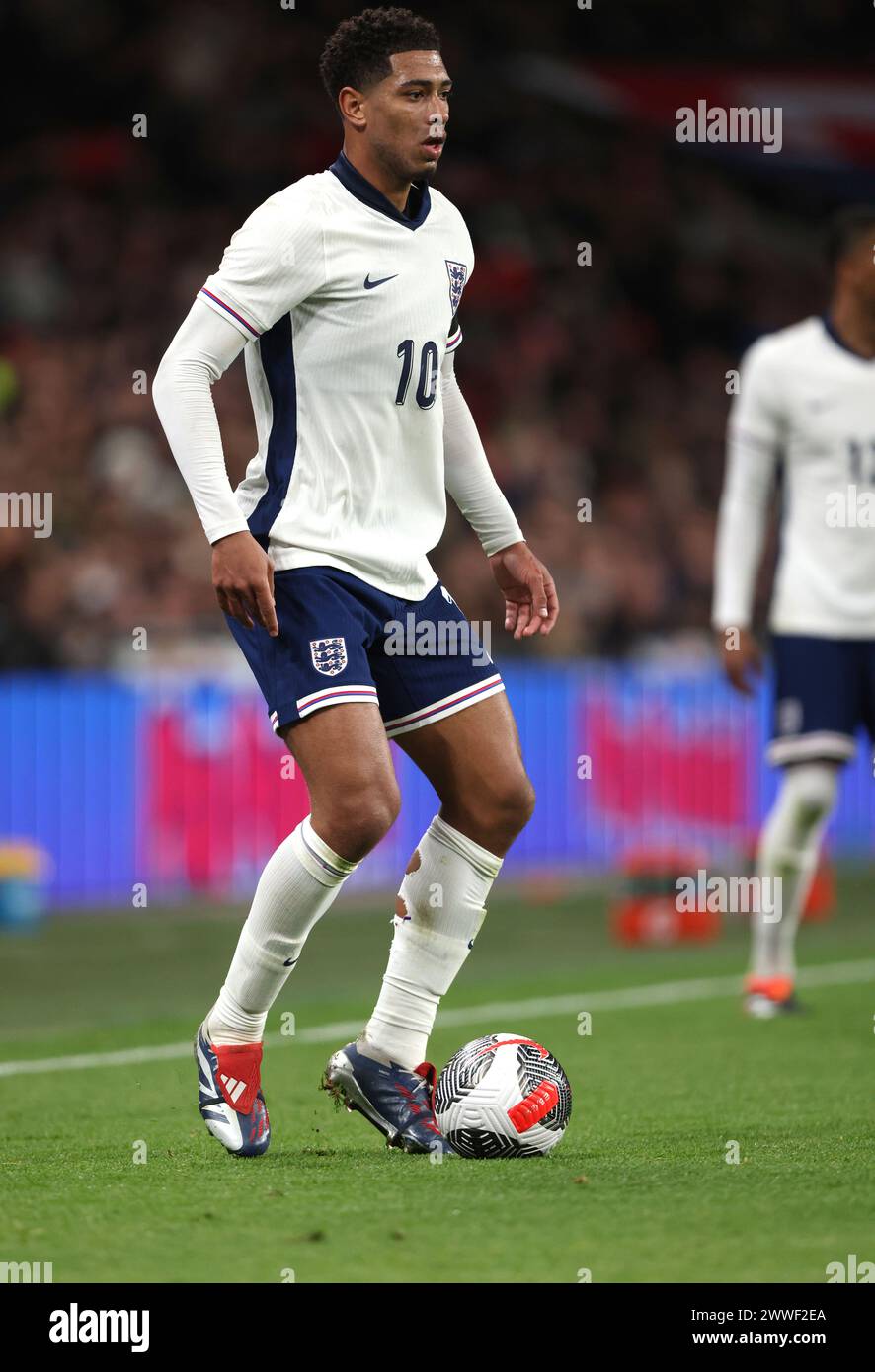 Jude bellingham england brazil wembley hi-res stock photography and ...