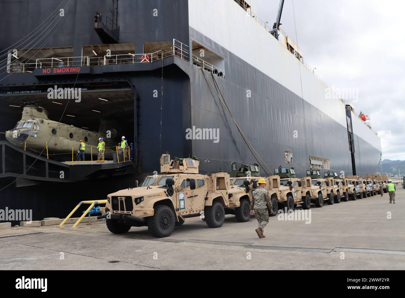 NAVSUP Fleet Logistics Center Pearl Harbor's Ocean Terminals team works ...