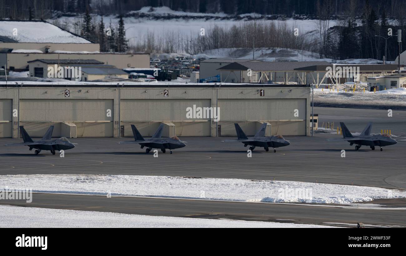 Members of the 3rd Wing and 90th Fighter Generation Squadron prepare to ...
