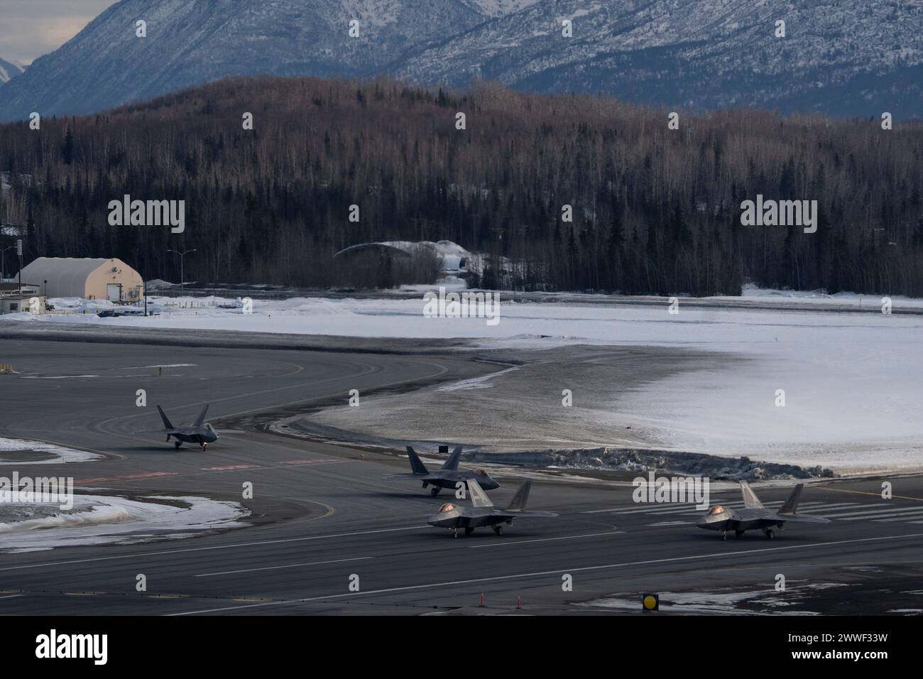 Members of the 3rd Wing and 90th Fighter Generation Squadron prepare to ...