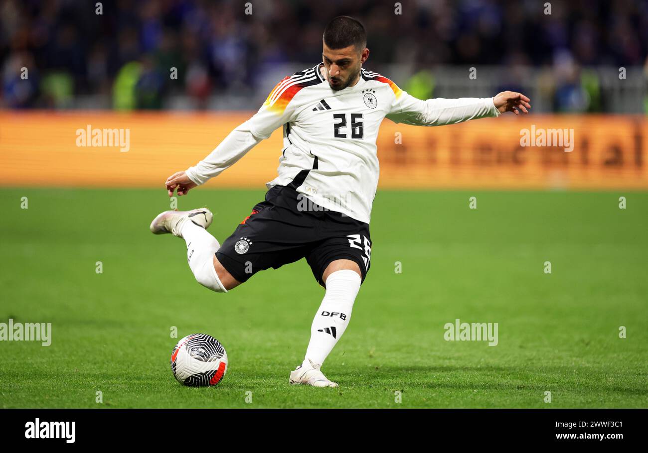 Lyon, France. 23rd Mar, 2024. Soccer: International match, France ...