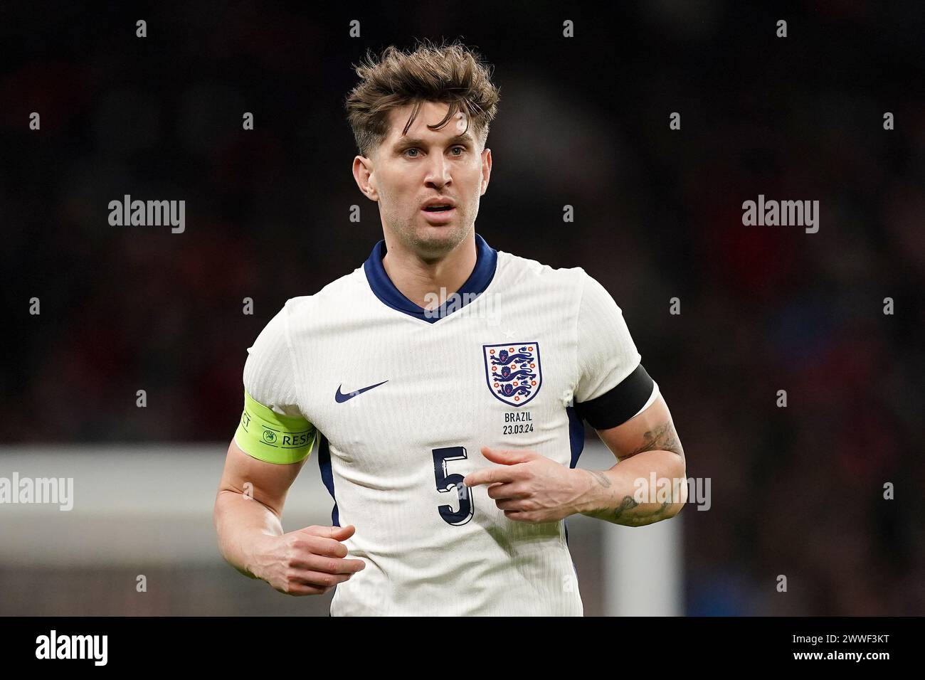 England's John Stones during the international friendly match at ...