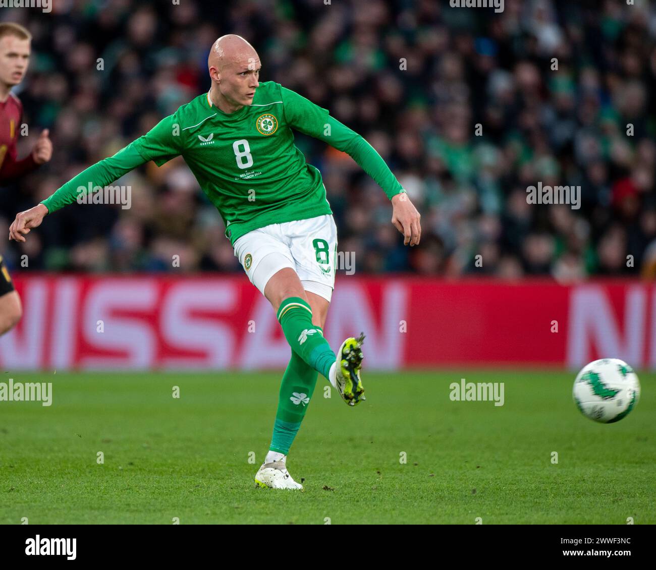 Dublin, Ireland. 23rd Mar, 2024. William Smallbone of Ireland during ...
