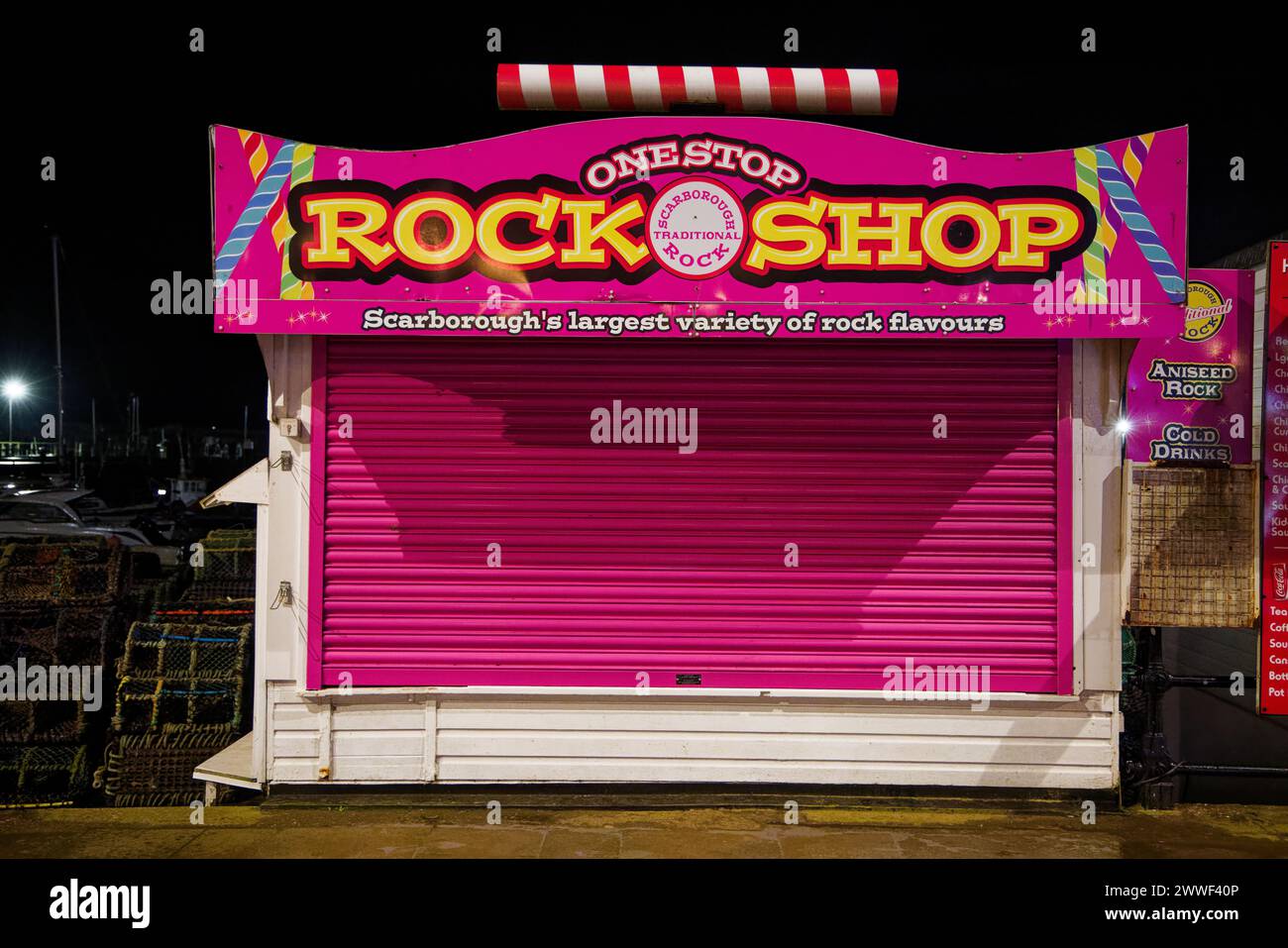 Seaside rock booth hi-res stock photography and images - Alamy