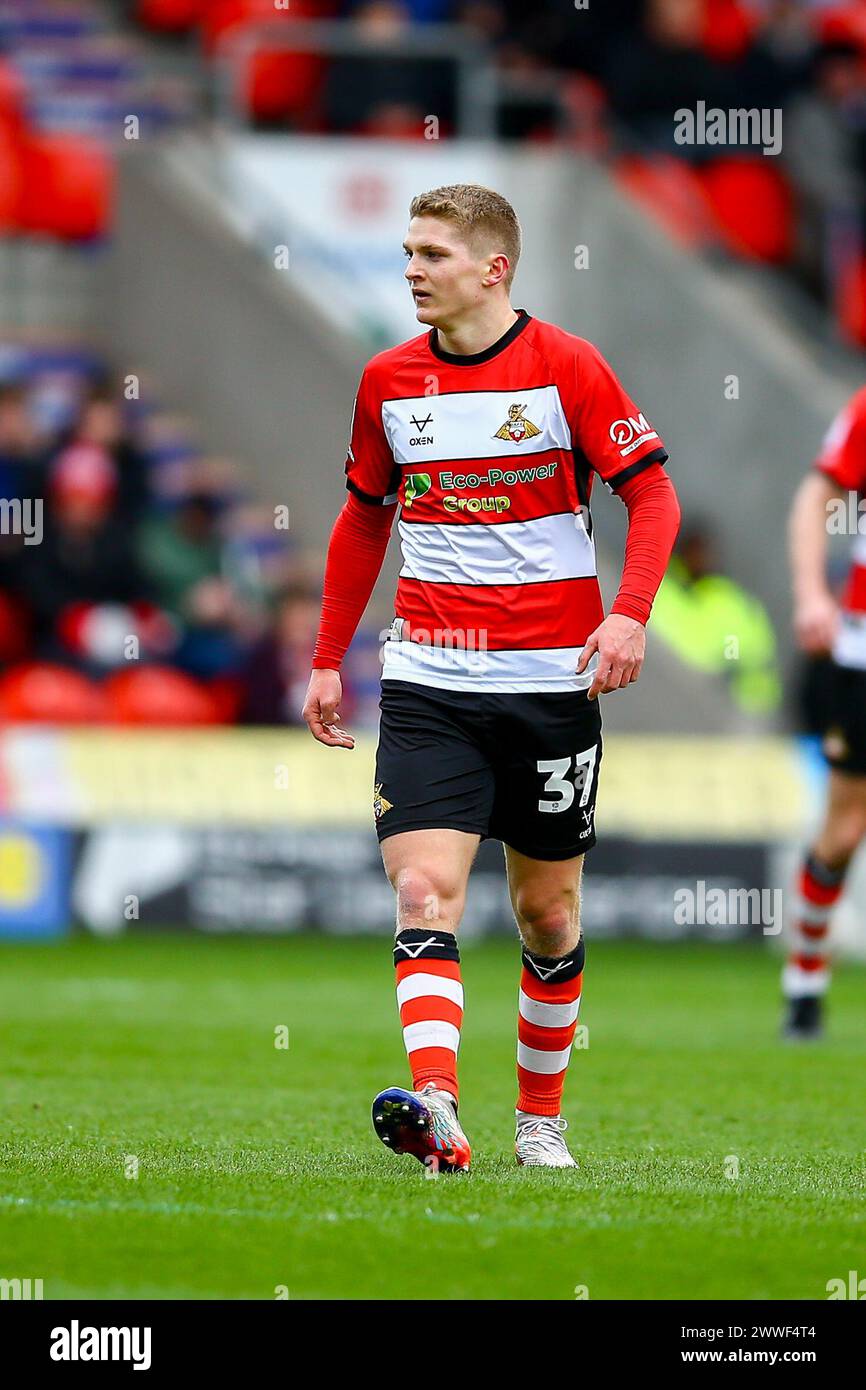 Eco - Power Stadium, Doncaster, England - 23rd March 2024 Matthew Craig ...