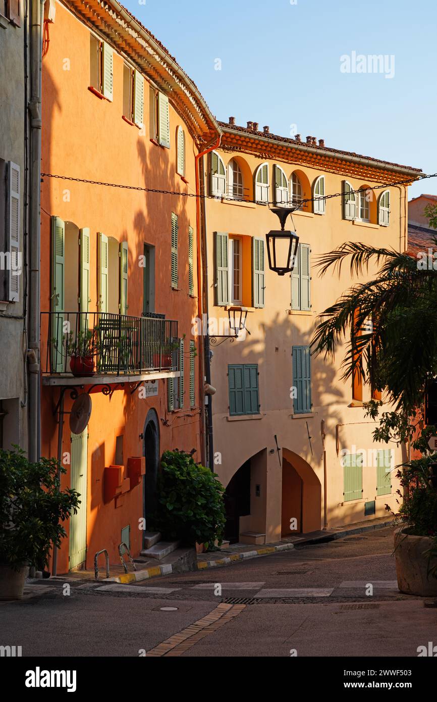 BORMES-LES-MIMOSAS, FRANCE -24 MAY 2023- Day view of Bormes-les-Mimosas ...