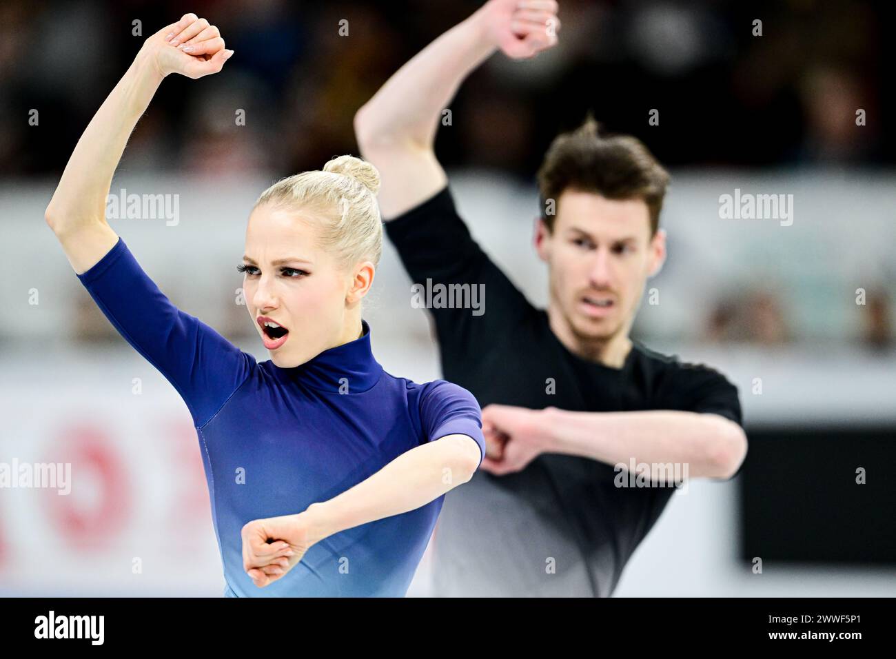 Juulia TURKKILA & Matthias VERSLUIS (FIN), during Ice Dance Free Dance ...