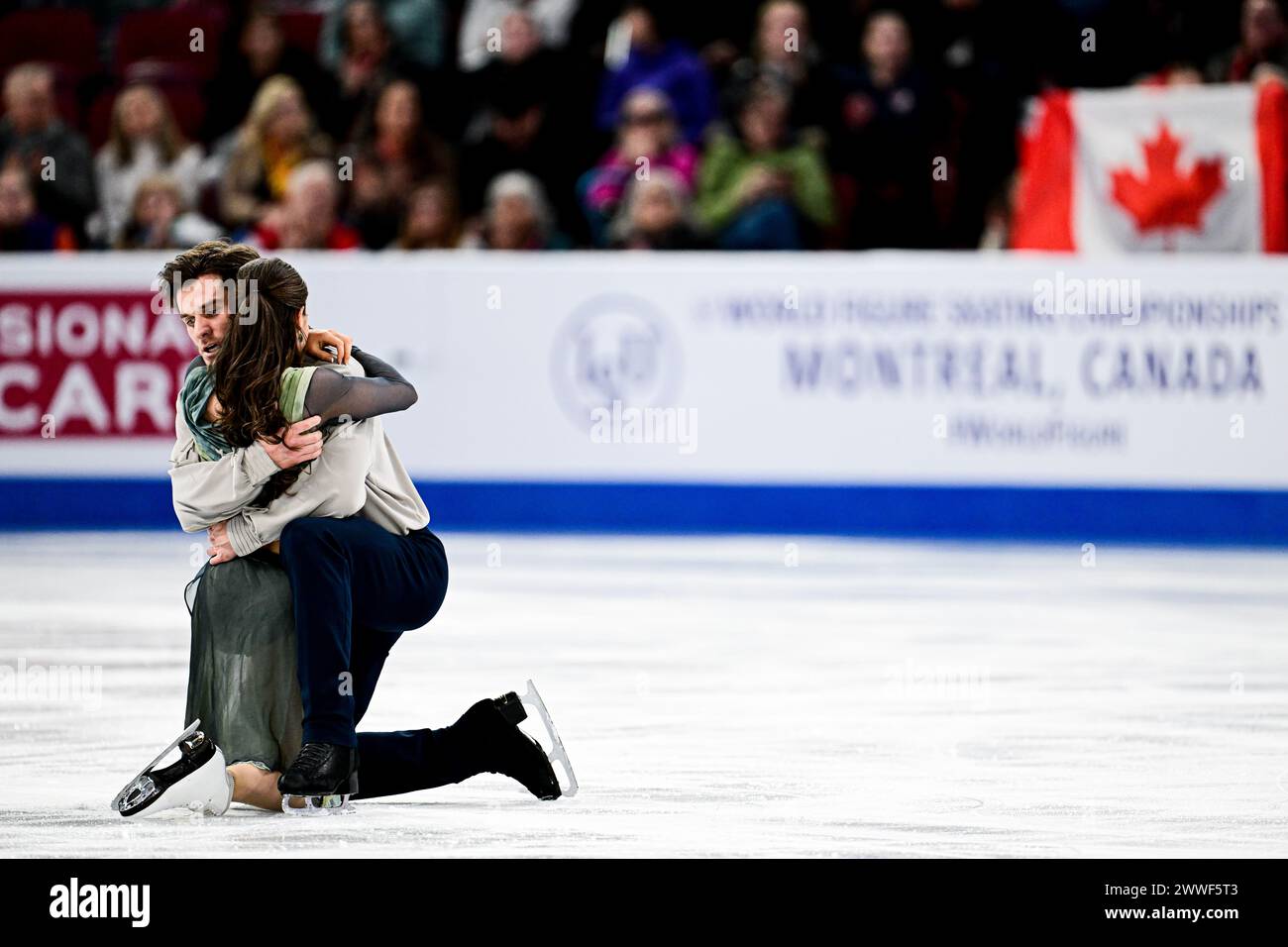 Laurence FOURNIER BEAUDRY & Nikolaj SOERENSEN (CAN), during Ice Dance ...