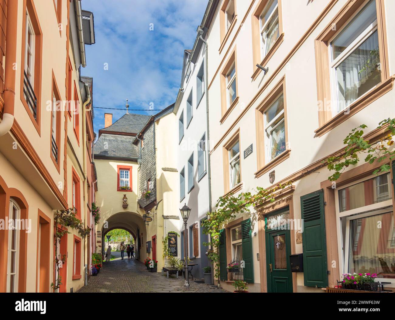 the only town gate that is still standing, the Graacher Tor Graach Gate ...