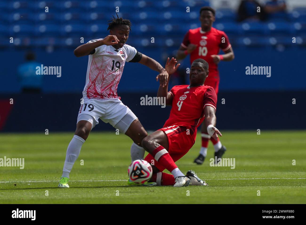 Frisco, Texas, USA. 23rd Mar, 2024. Trinidad and Tobago's AJANI FORTUNE ...