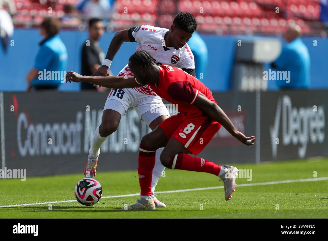 Frisco, Texas, USA. 23rd Mar, 2024. Trinidad and Tobago's ANDRE ...