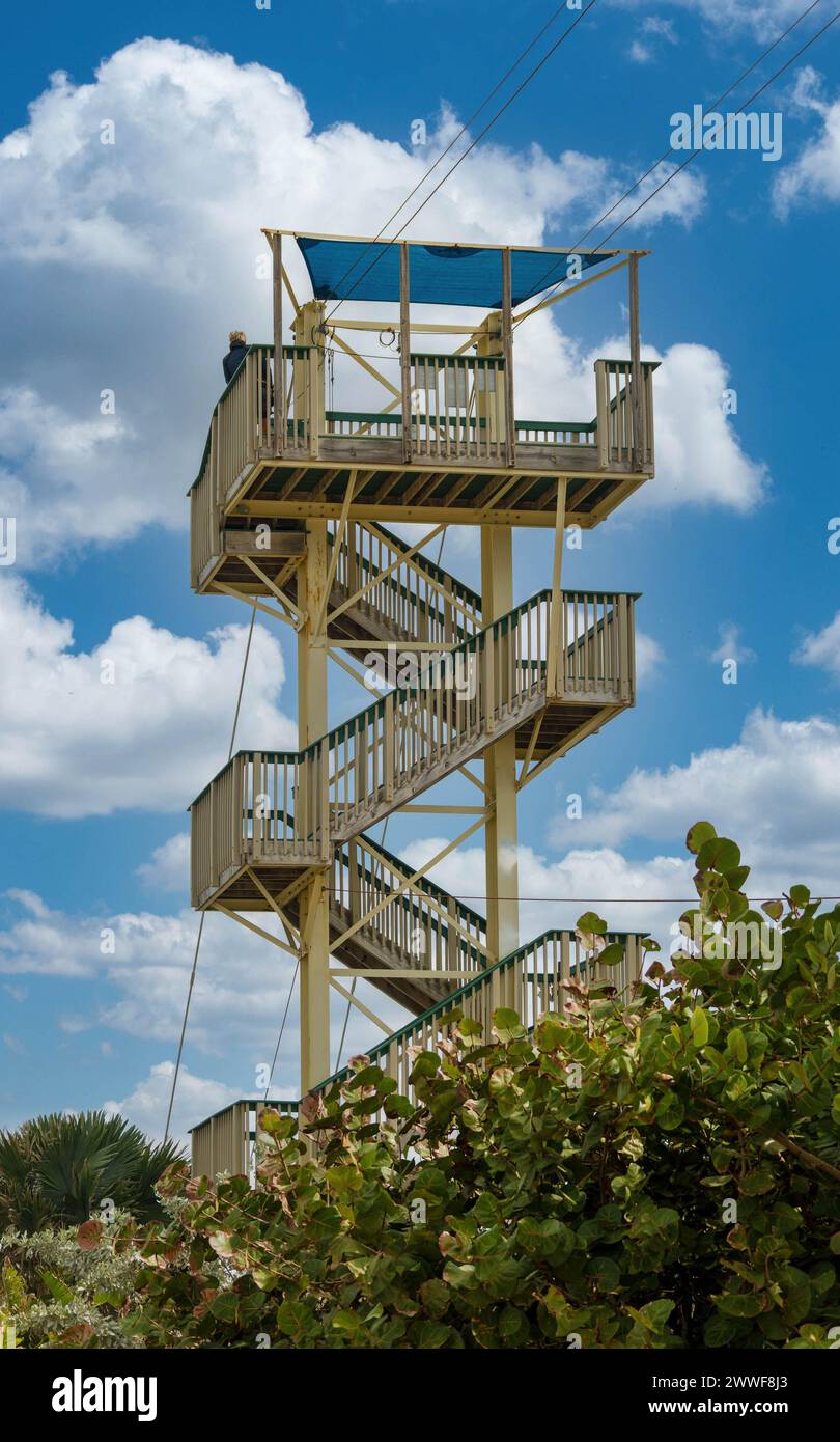 COCO CAY, BAHAMAS - February 1, 2024: Coco Cay is a port located in the ...