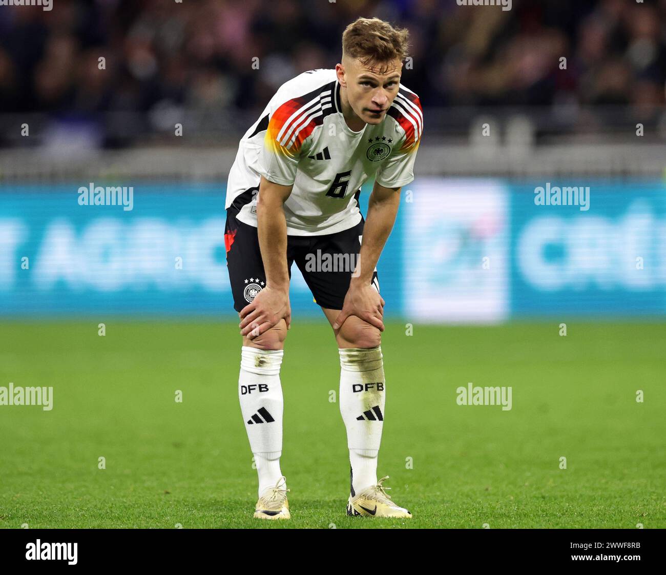 Lyon, France. 23rd Mar, 2024. Soccer: International matches, France ...