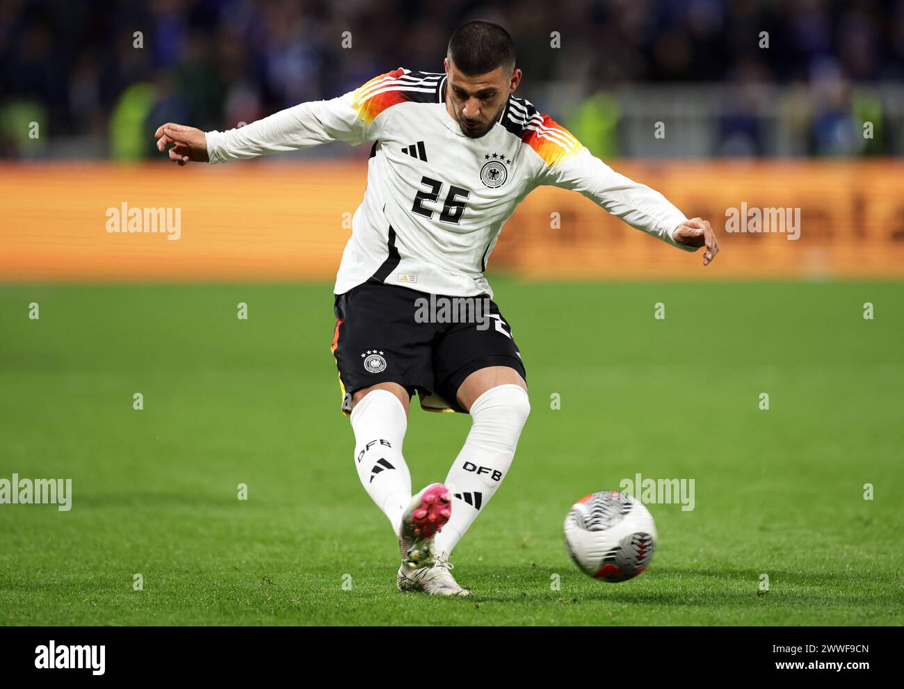 Lyon, France. 23rd Mar, 2024. Soccer: International match, France ...