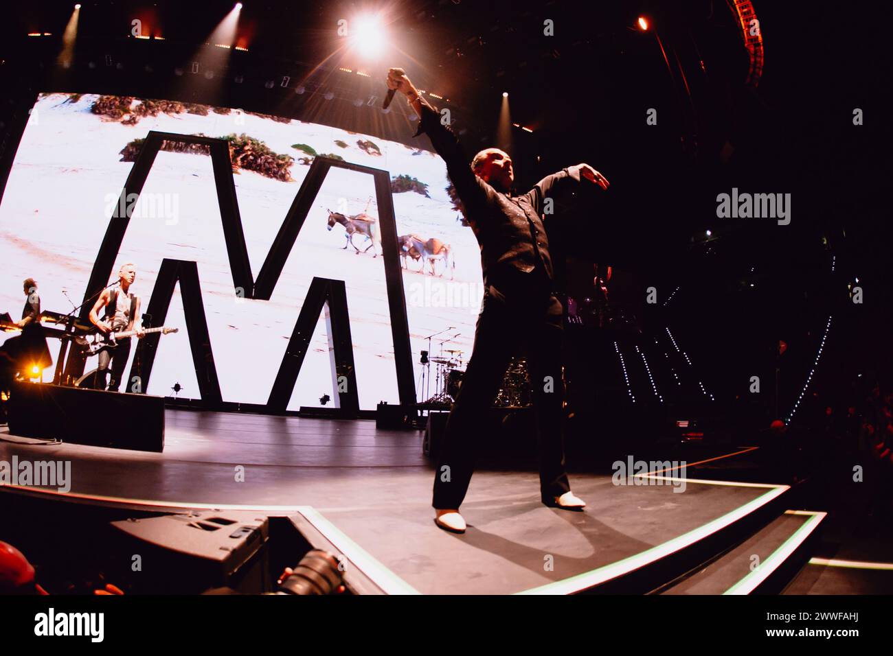 Depeche mode performing memento mori tour hi-res stock photography and images - Alamy