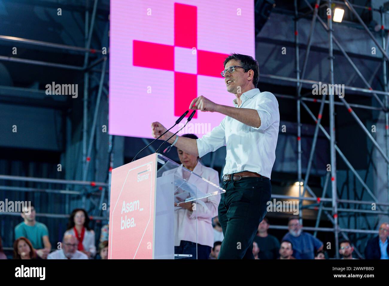 European Election 2024: Assembly of the Spanish left-wing political ...