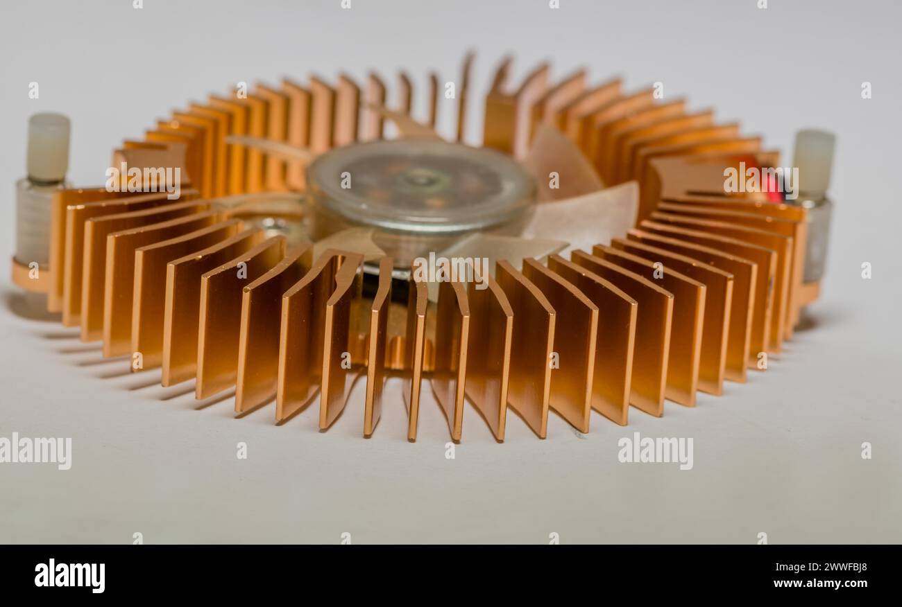 Copper heat sink hi-res stock photography and images - Alamy
