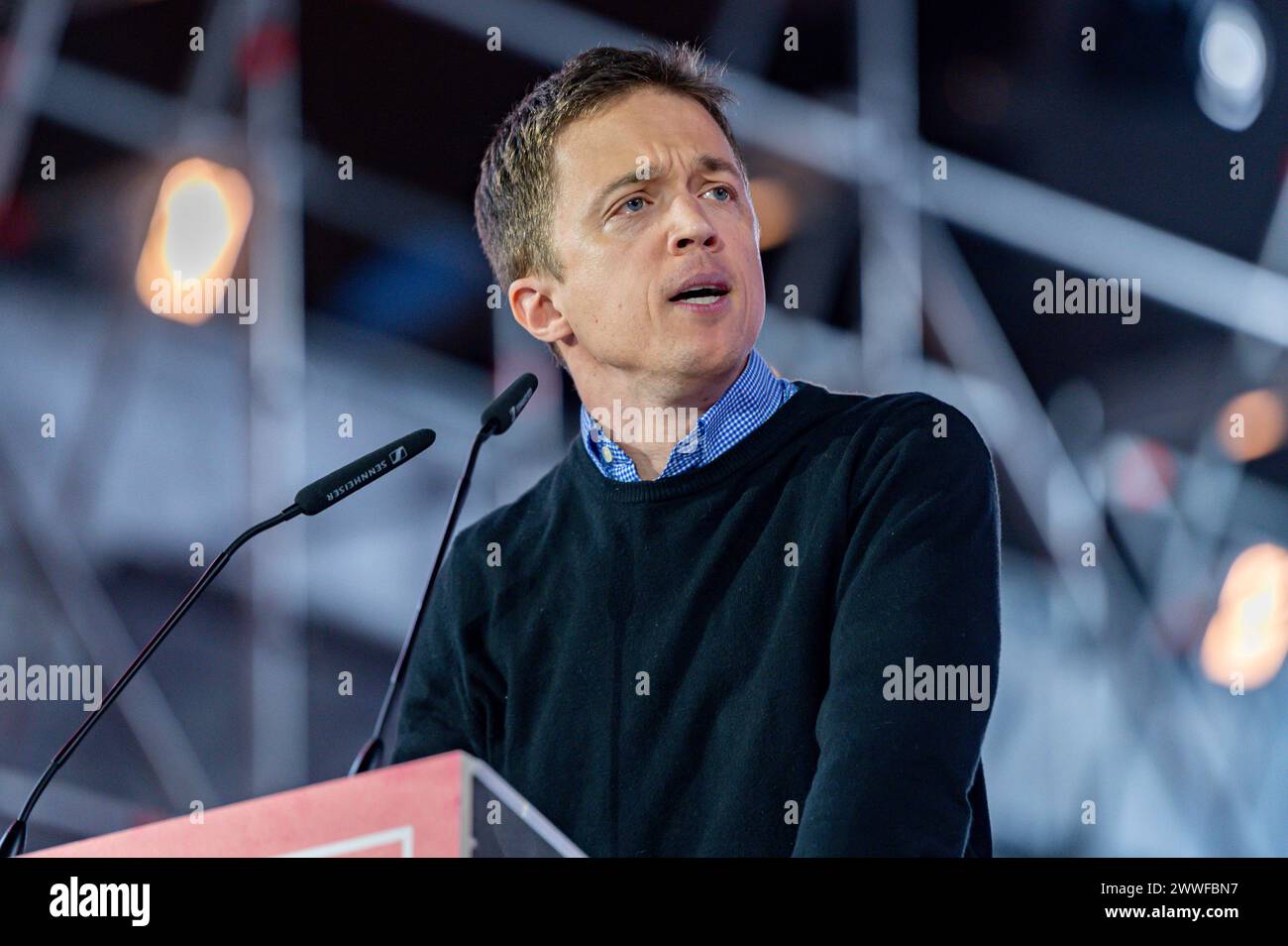 European Election 2024: Assembly of the Spanish left-wing political ...
