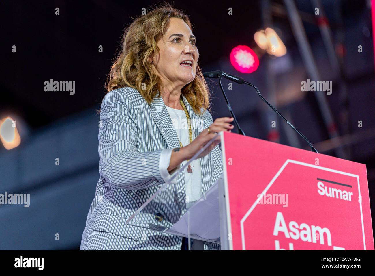 European Election 2024: Assembly of the Spanish left-wing political ...