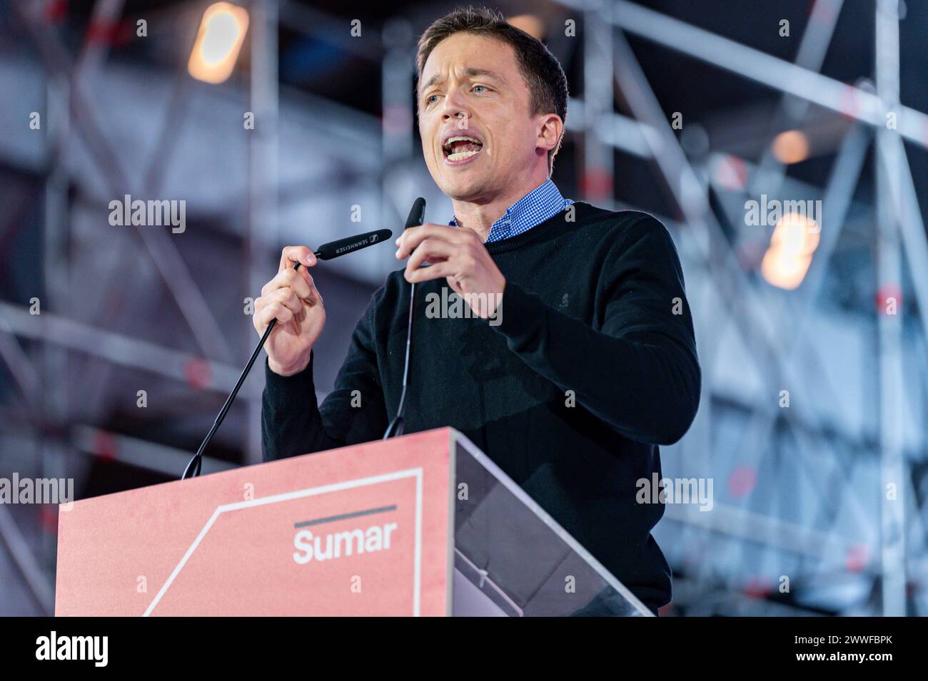 European Election 2024: Assembly of the Spanish left-wing political ...