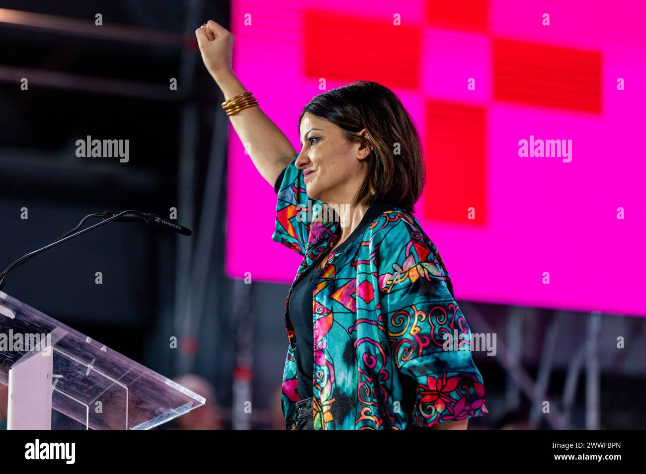 European Election 2024: Assembly of the Spanish left-wing political ...