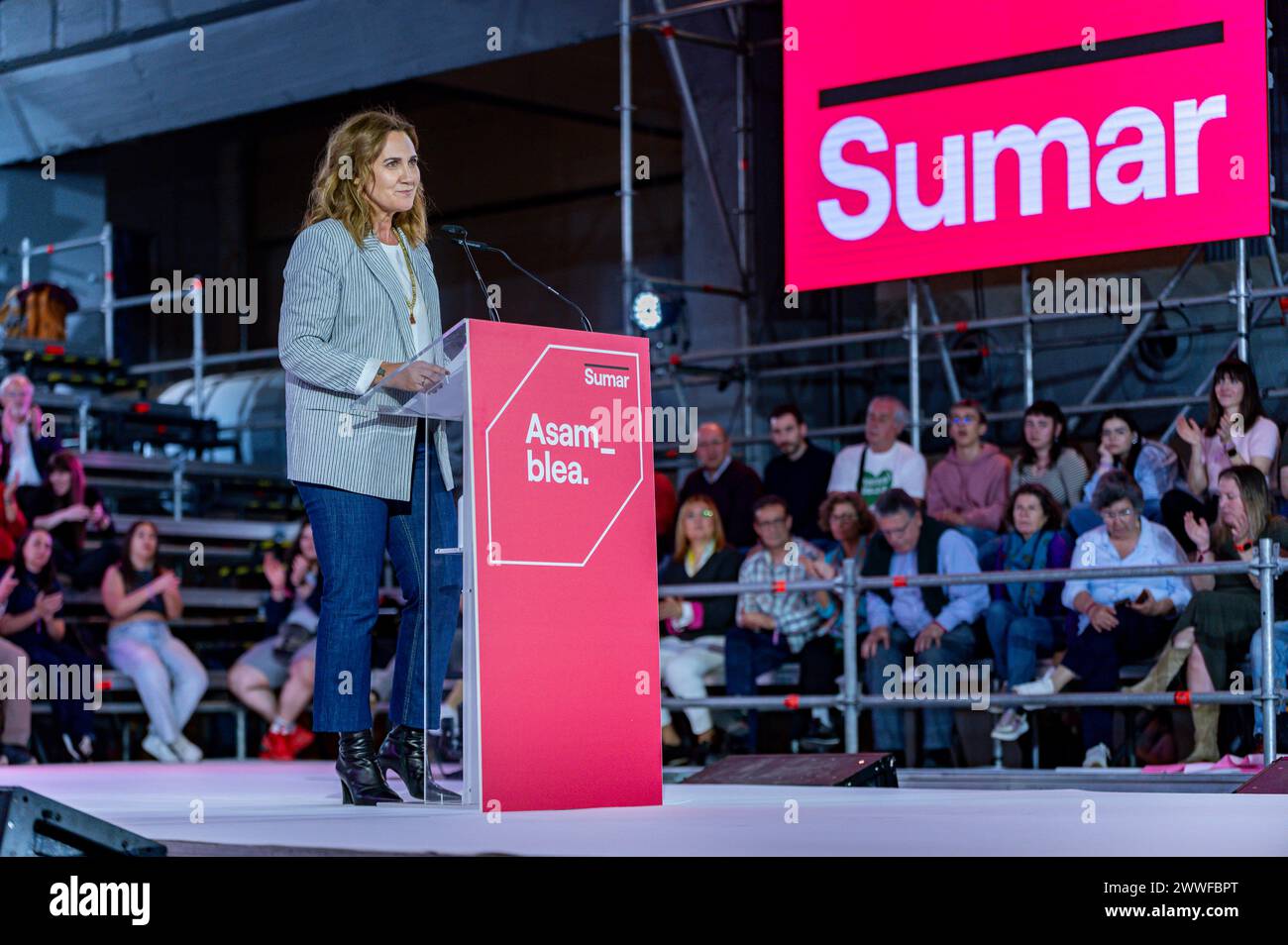 European Election 2024: Assembly of the Spanish left-wing political ...