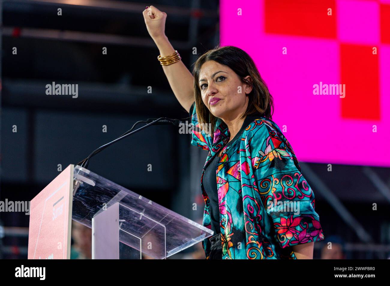 European Election 2024: Assembly of the Spanish left-wing political ...