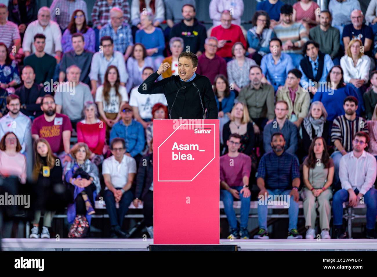 European Election 2024: Assembly of the Spanish left-wing political ...