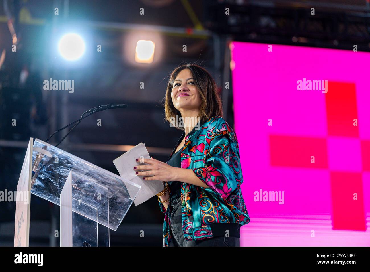 European Election 2024: Assembly of the Spanish left-wing political ...