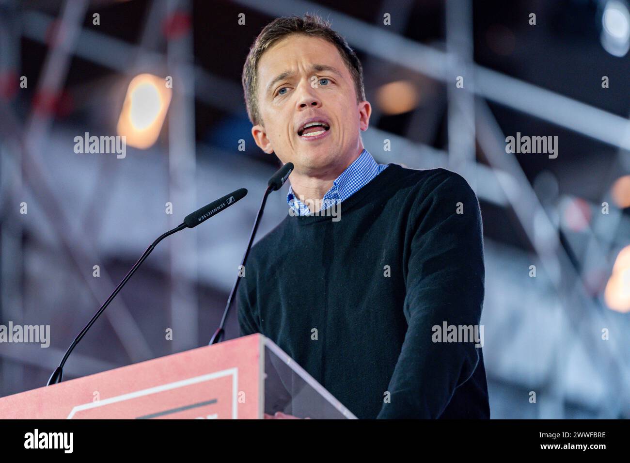 European Election 2024: Assembly of the Spanish left-wing political ...