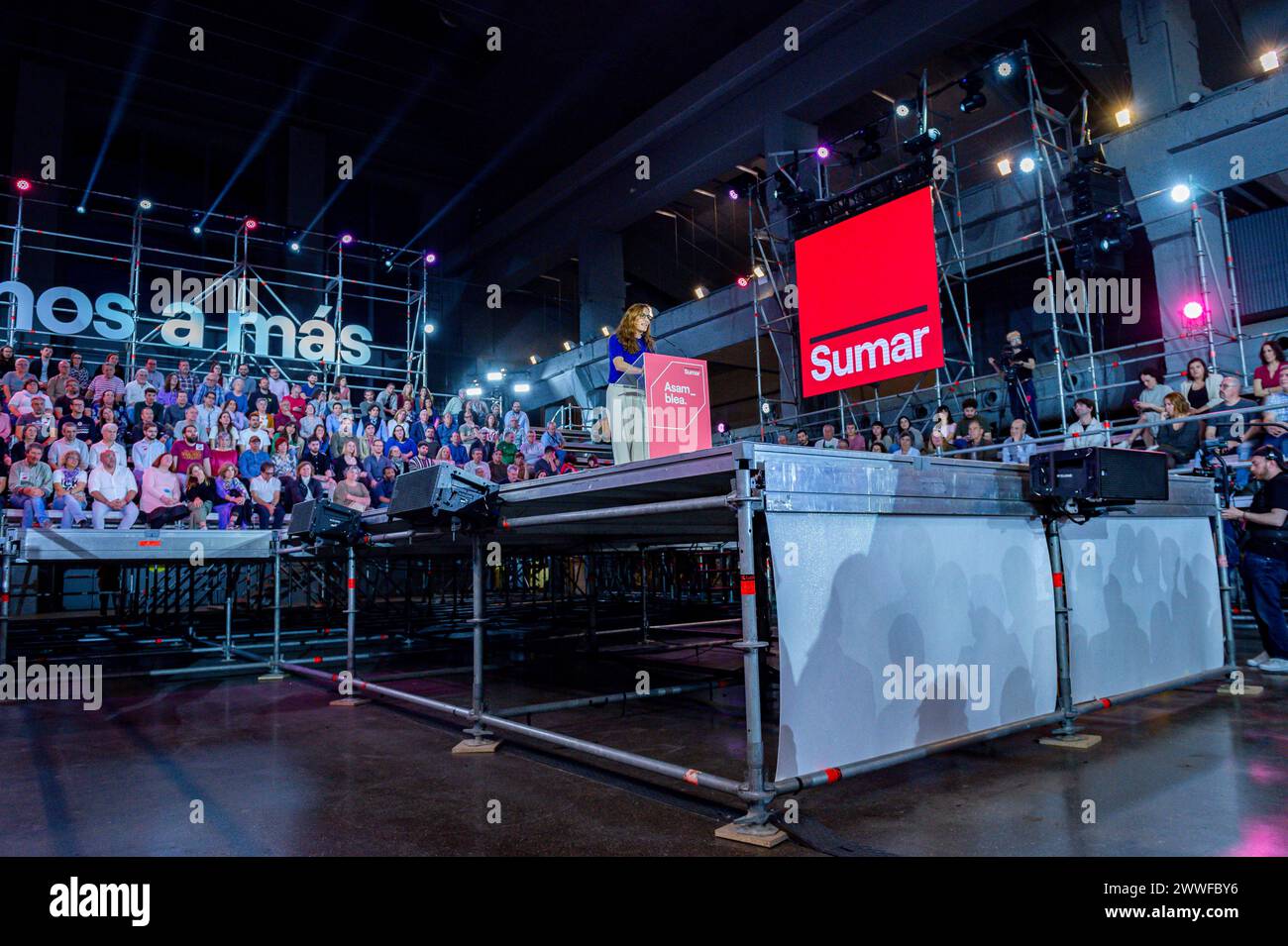 European Election 2024: Assembly of the Spanish left-wing political ...