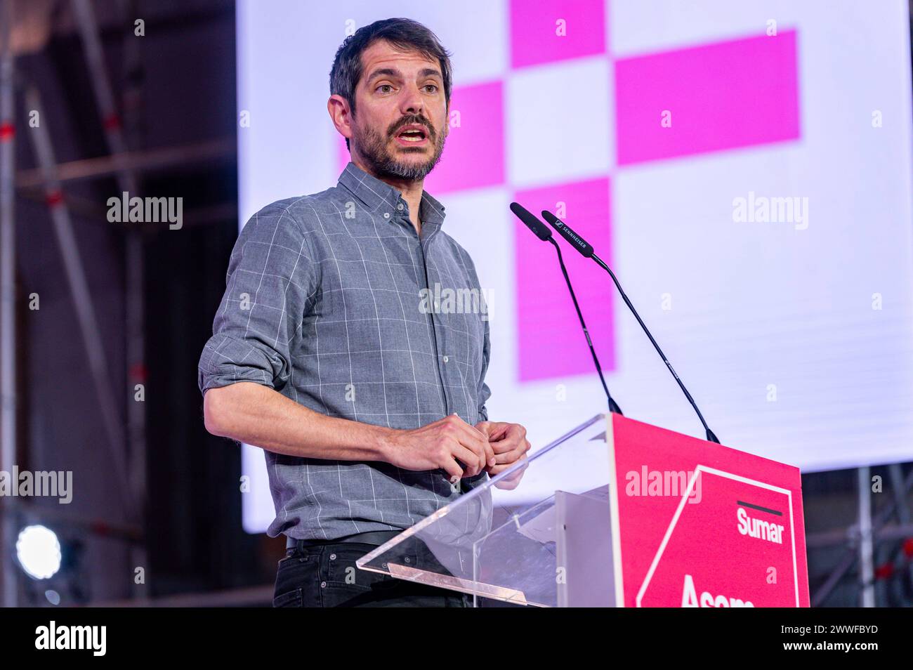 European Election 2024: Assembly of the Spanish left-wing political ...