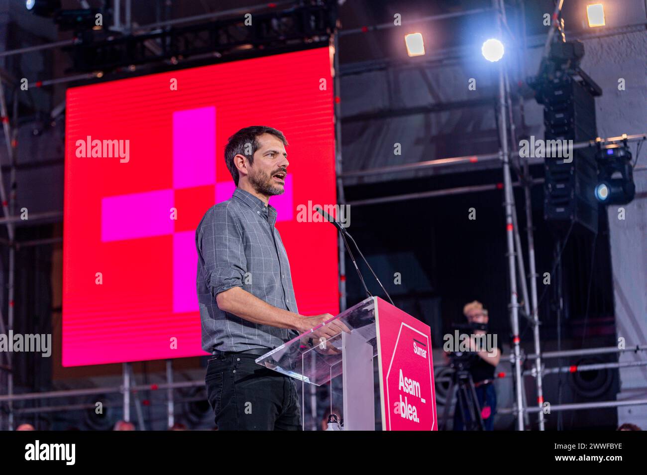 European Election 2024: Assembly of the Spanish left-wing political ...