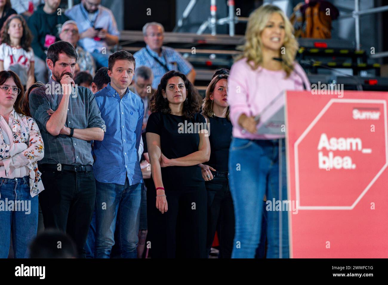 European Election 2024: Assembly of the Spanish left-wing political ...