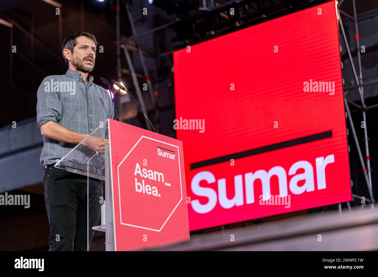 European Election 2024: Assembly of the Spanish left-wing political ...