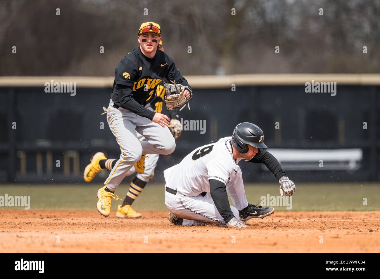 West Lafayette, Indiana, USA. 23rd Mar, 2024. GABLE MITCHELL (2) of ...