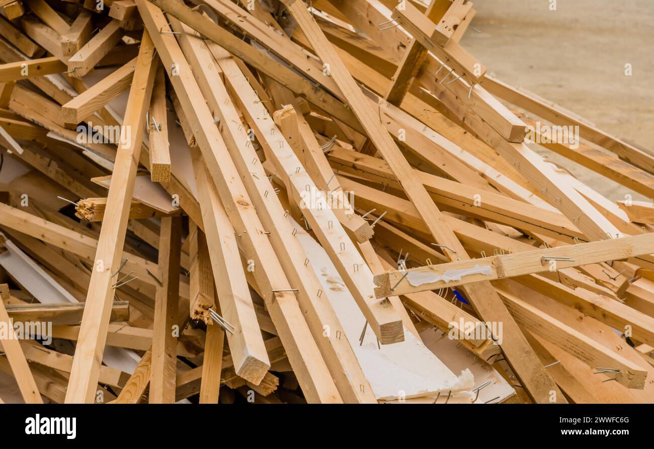 Pile of construction waste hi-res stock photography and images - Alamy