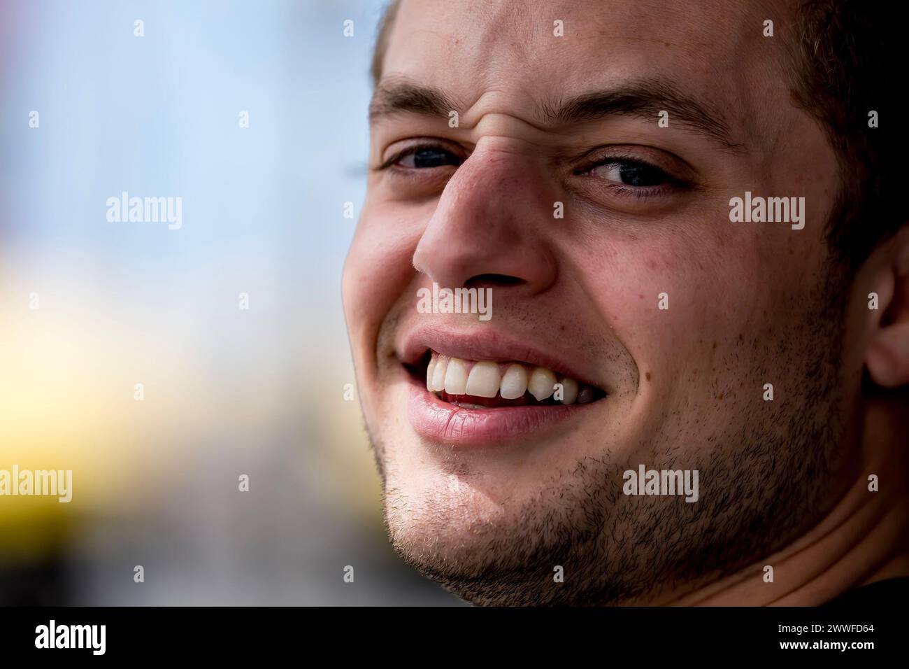 SANTINO FERRUCCI (14) of Woodbury, Connecticut prepares for the ...