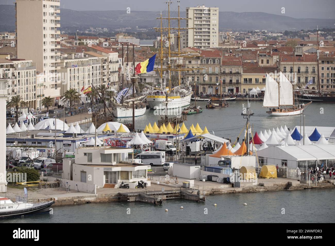 Sete, France. 12th April, 2022.The Mircea and the Pascual Flores ...