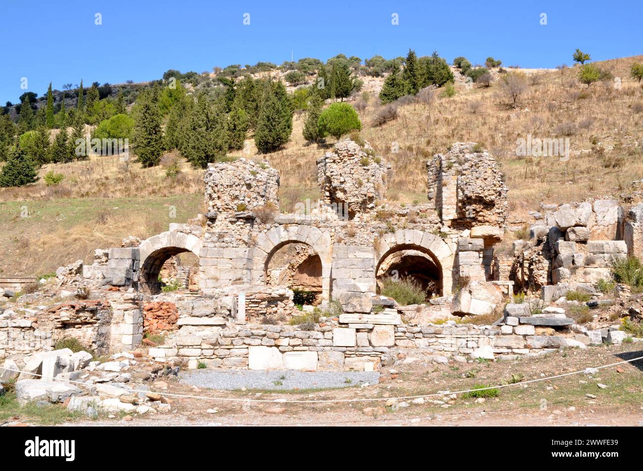 Archaeological site of Epheso, Turkey Stock Photo - Alamy